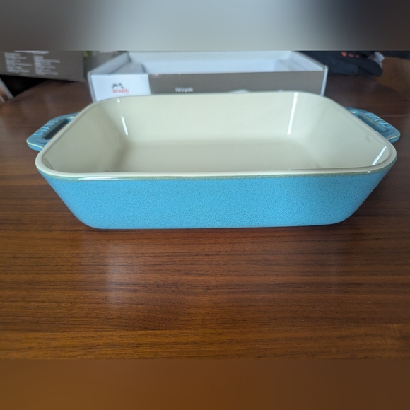 Staub | Kitchen | Staub Gratin Dish Ancient Turquoise27x2cm Bake Dish ...